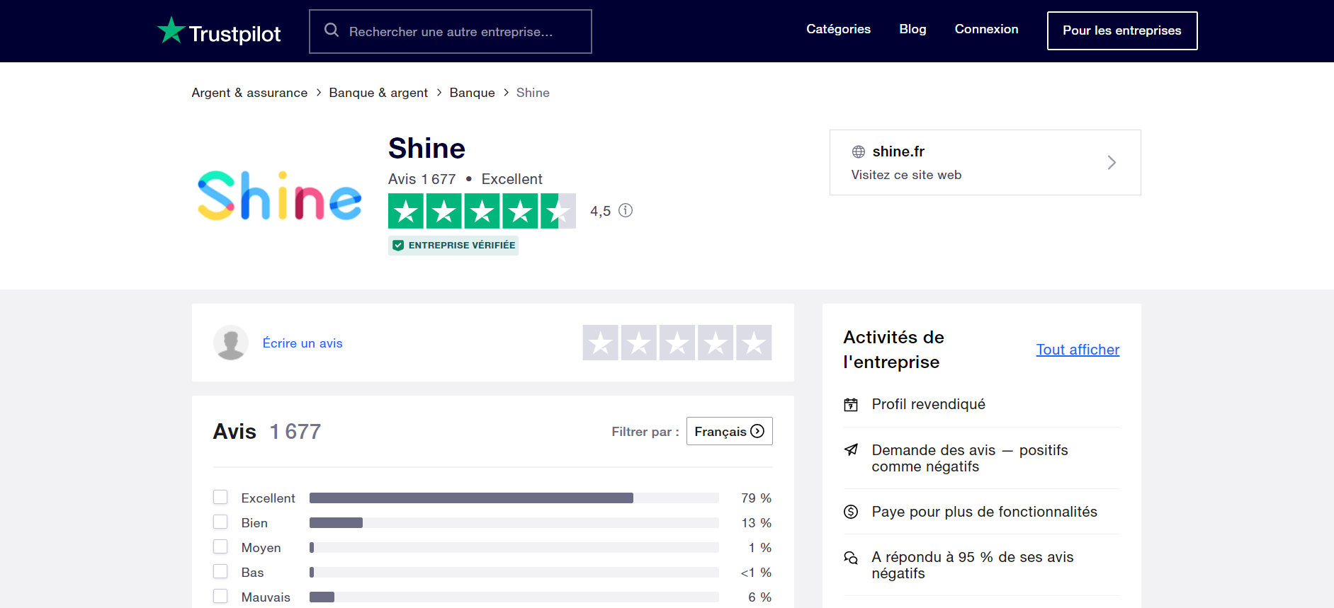Shine : notre avis sur la banque pro qui vous facilite la vie