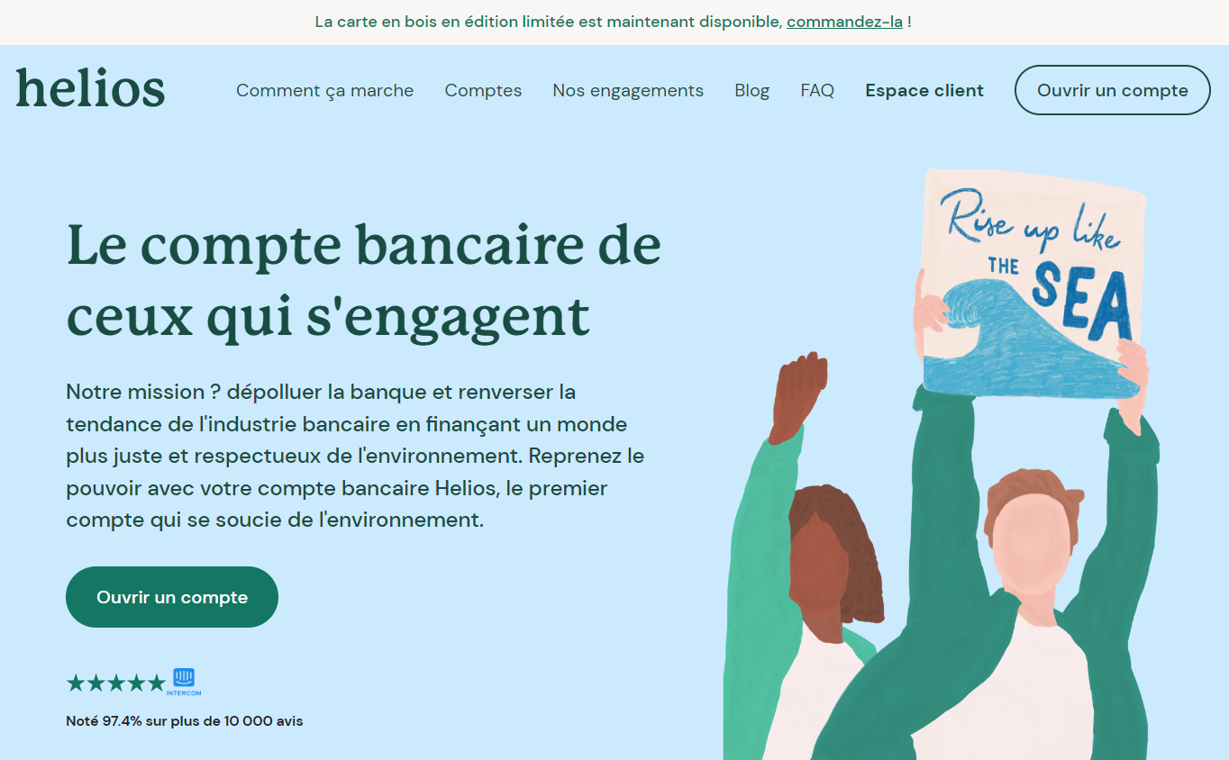 Avis helios : vraie banque verte ou adepte du greenwashing