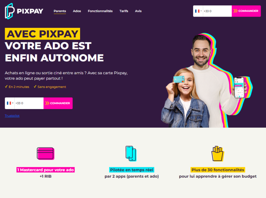 Avis Pixpay : faut-il y ouvrir un compte pour votre ado ? • Finance Héros