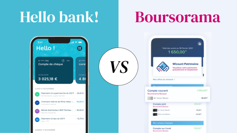 Hello bank! ou Boursobank (Boursorama) ? Qui choisir en 2026