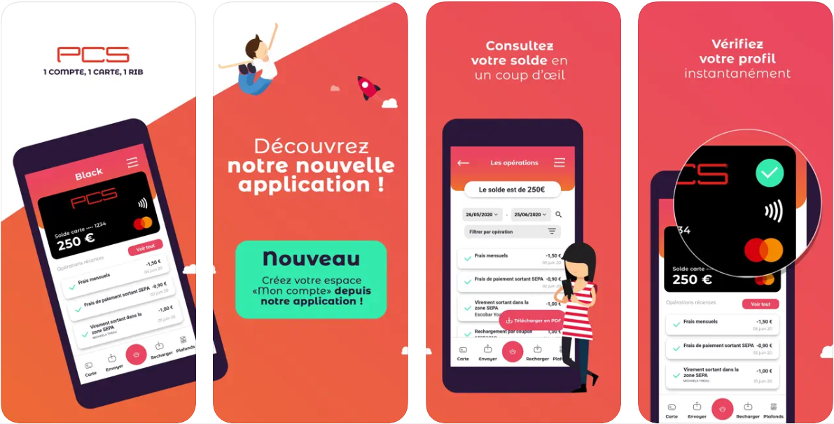 Mon avis sur PCS : les meilleures cartes prépayées