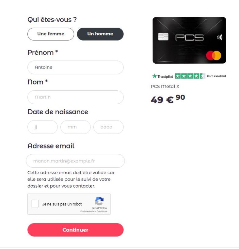 Pcs Mon Compte