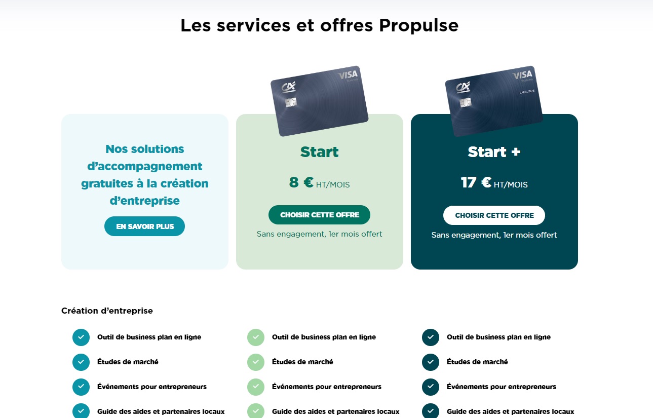 Propulse by CA : avis sur le compte pro du Crédit Agricole