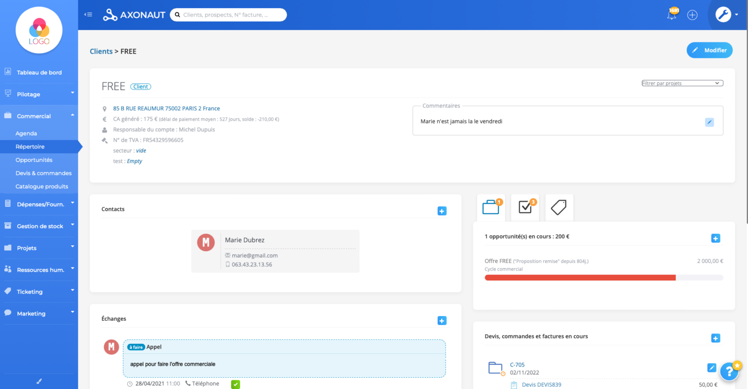 Avis Axonaut : le meilleur logiciel tout-en-un pour TPE