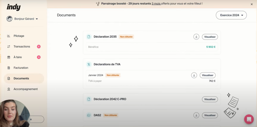 Indy : mon avis sur ce logiciel comptable pour indépendants