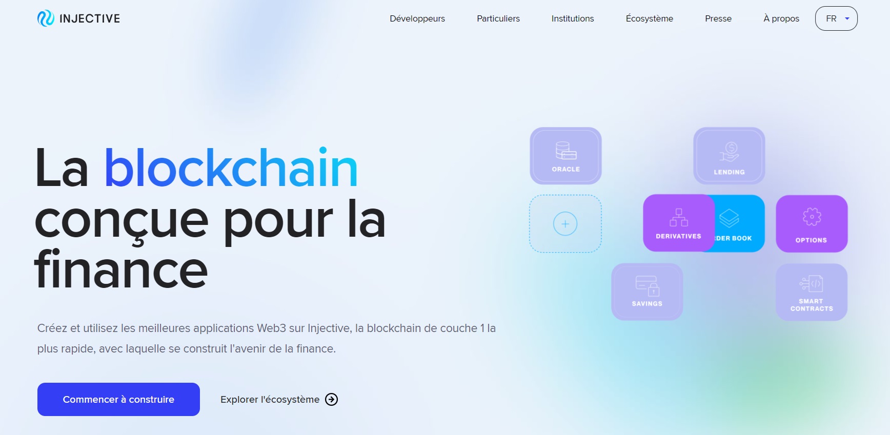 Injective Protocol (INJ) : pionnier de la DeFi